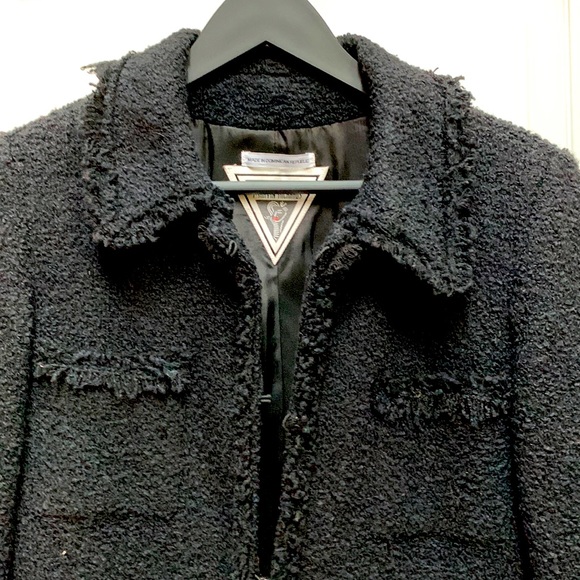 Marvin Richards | Jackets & Coats | Rare Marvin Richards Black Wool ...